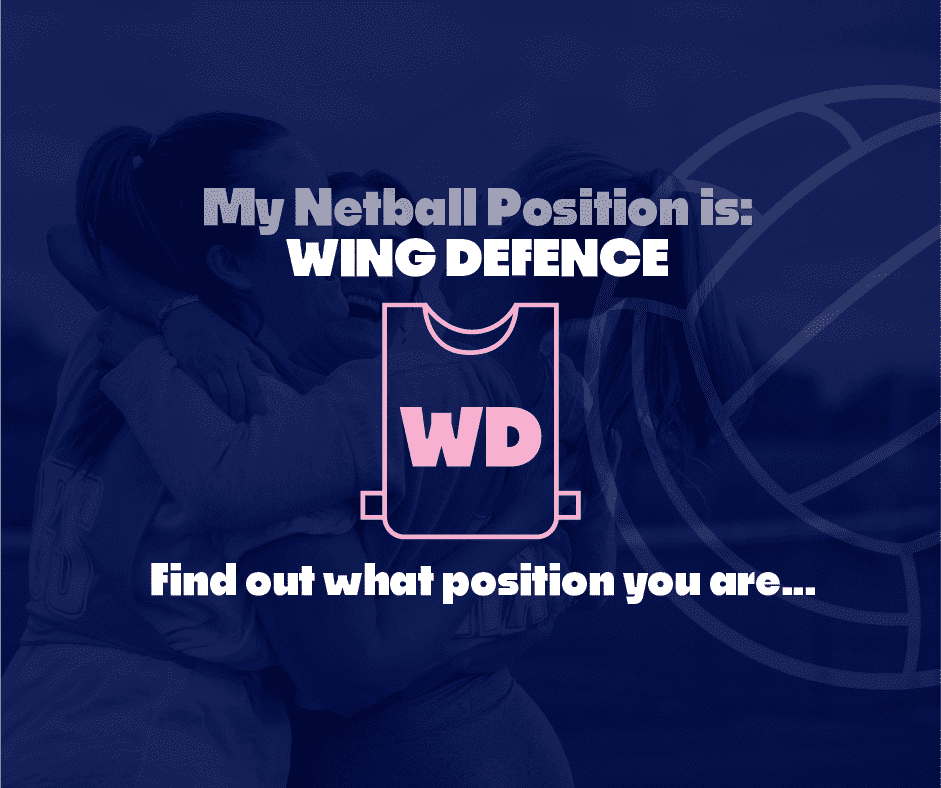 Wing Defence Netball Position | Play Netbal